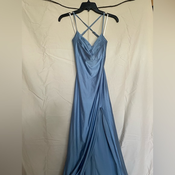 B. Smart | Dresses | Light Blue Prom Dress | Poshmark